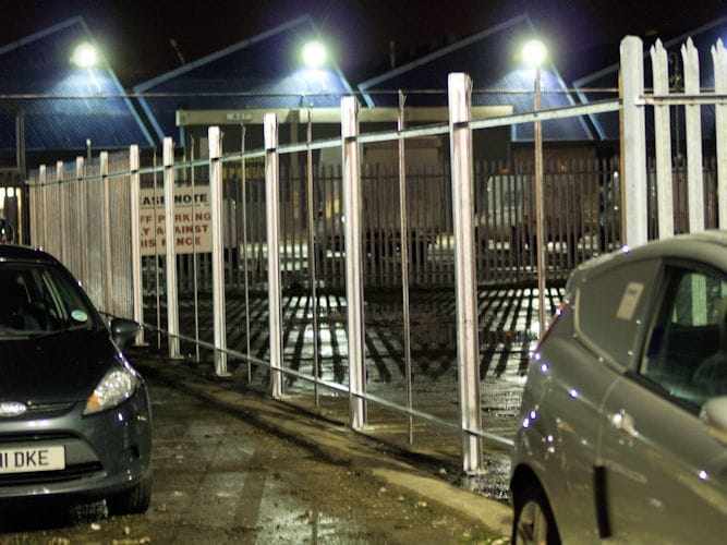 Industrial Fencing Contractors Bolton Bury | Steel Palisade Mesh Gates ...